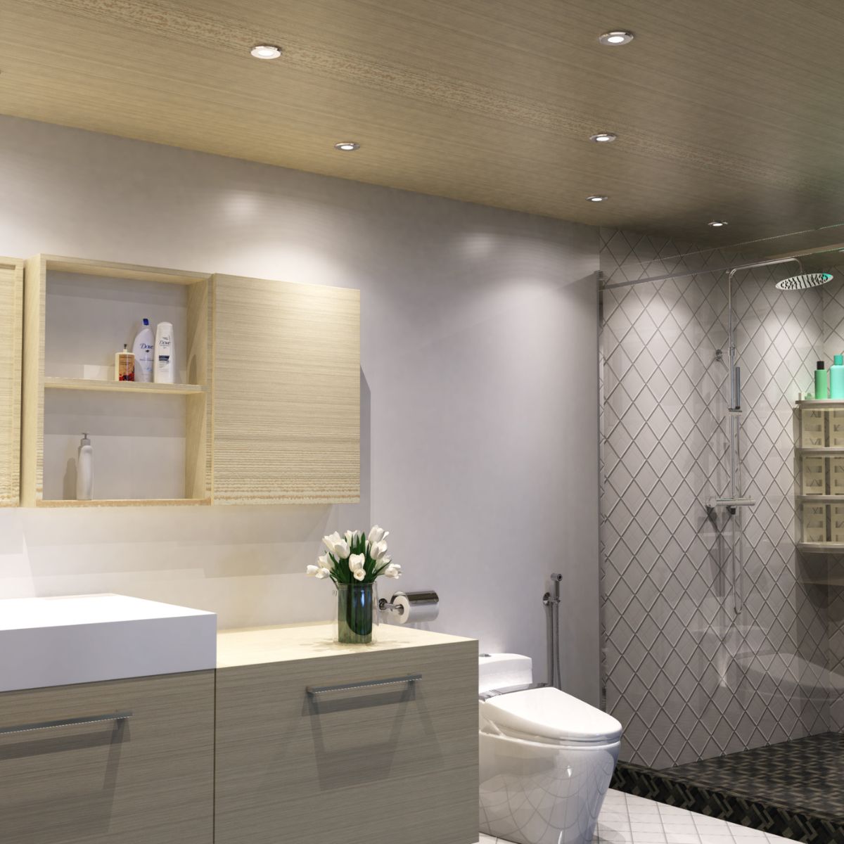 Small Bathroom Lighting Ideas | Simple Lighting