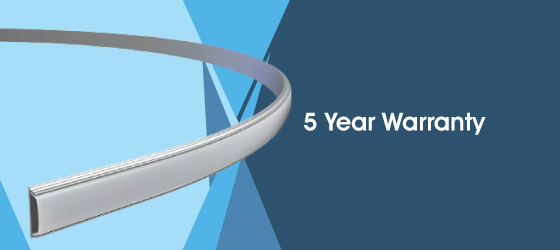 Bendable Aluminium LED Profile, Slimline Design - 1 or 2m Long