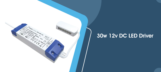 30w LED Power Converter, 12v DC - With 6 Way Distributor