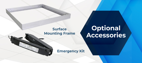 LED Panel Light, 40w, 600mm x 600mm, 6000K Cool White