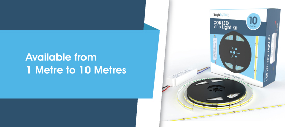 COB LED Strip Light Kit (Without Controller)