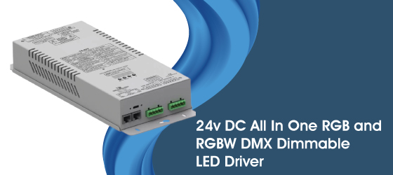 DMX LED Driver & Controller - All In One, Various Powers