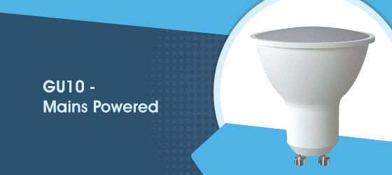 10 x GU10 LED Bulbs In Cool, Warm and Natural White LED