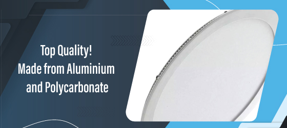 Pack of 10 Round 15w LED Panels, 190mm Diameter